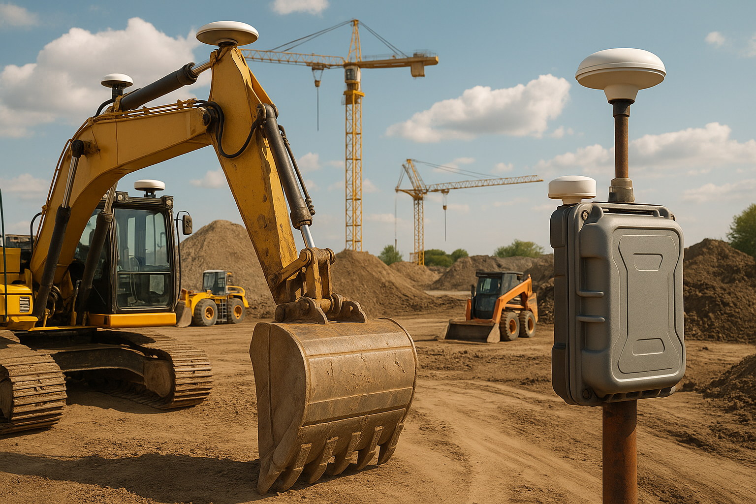 Why Use GPS Tracking for Construction Equipment? Discover the Benefits - Satrack Estados Unidos